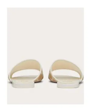 Valentino Garavani Toile Iconographe Slip-on Slides