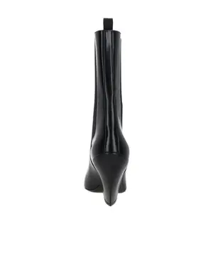 Prada Pointed Toe Slip-on Ankle Boots