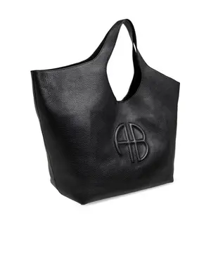 ANINE BING Lili Logo Embossed Tote Bag