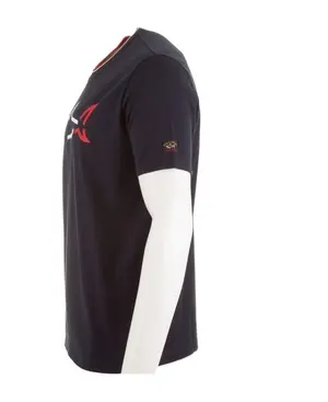 PAUL  SHARK Logo-print Detail T-shirt