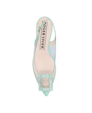 ROGER VIVIER Buckled Slingback Pumps