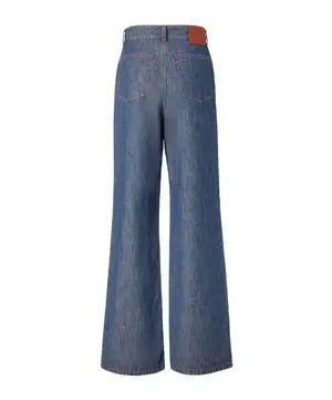 Fendi Wide-leg Full Length Jeans