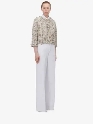 Alexander McQueen Wide Leg Jeans