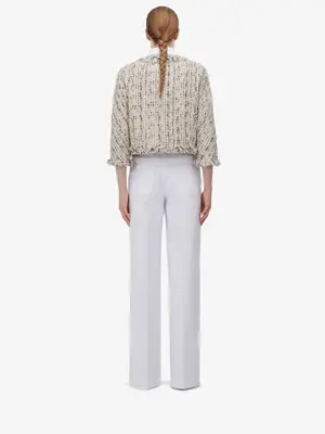 Alexander McQueen Wide Leg Jeans