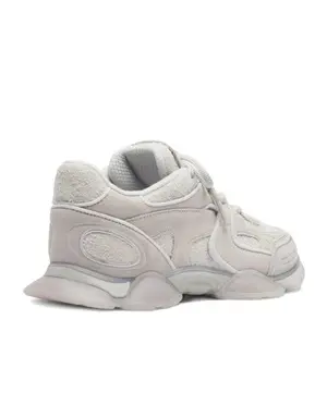 Axel Arigato Lace-up Sneakers With Patchwork Design - Gray