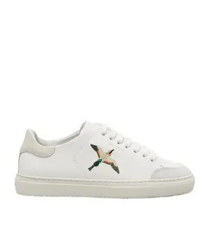 Axel Arigato Lace-up Casual Sneakers With Bird Embroidery