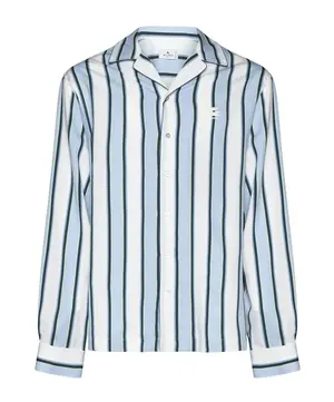 Etro Camp-collar Striped Shirt