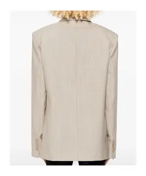 THE FRANKIE SHOP Double-breasted Suit Jacket
