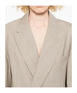THE FRANKIE SHOP Double-breasted Suit Jacket