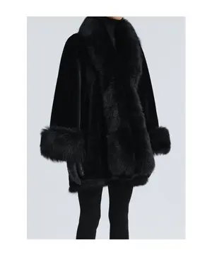 Nour Hammour Long-sleeved Coat With Shawl Collar