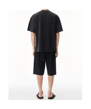 Alexander Wang Mirrored Logo Short-sleeved T-shirt