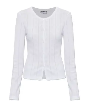 Ganni Slim Fit Cardigans For Women