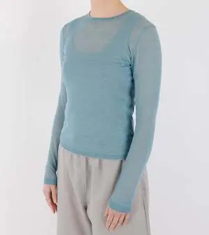 Paloma Wool Long-sleeved Round Neck Top