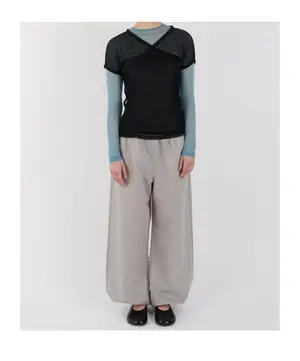 Paloma Wool Sheer V-neck Short Sleeve T-shirt