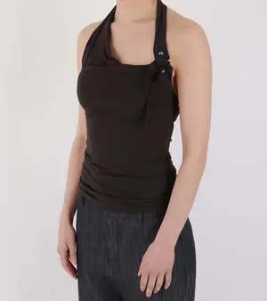 Paloma Wool Sleeveless Off-shoulder Backless Top