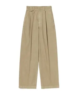 Auralee Belt-loops Trousers - Beige