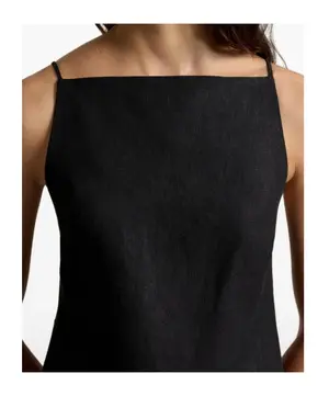 Ralph Lauren Square-neck Slip Dress