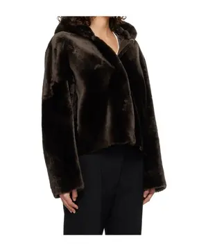 Nour Hammour Long-sleeved Hooded Jacket
