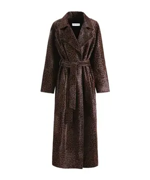 Nour Hammour Long Sleeved Belted Coat