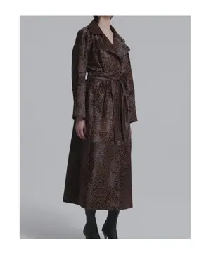 Nour Hammour Long Sleeved Belted Coat