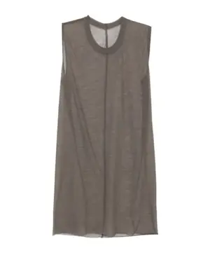Rick Owens Round-neck Sleeveless Top