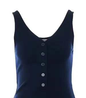 Auralee Sleeveless Vest - Black