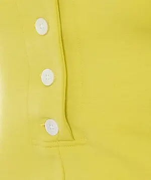 Auralee Sleeveless Vest With Button Detail