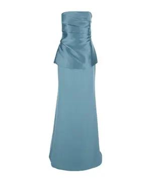 Solace London Alia Draped Maxi Dress