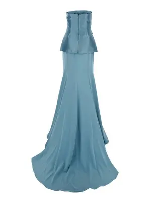 Solace London Alia Draped Maxi Dress