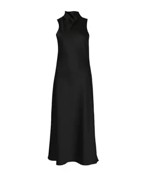 Patrizia Pepe Sleeveless Keyhole Maxi Dress