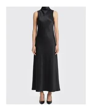Patrizia Pepe Sleeveless Keyhole Maxi Dress