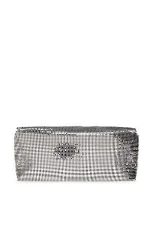 Versace Embellished Chain-linked Clutch Bag