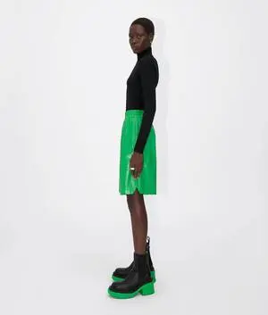 Bottega Veneta Knee-length Leather Shorts