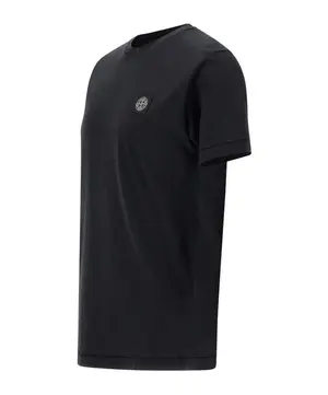Stone Island Logo Patch Crewneck T-shirt