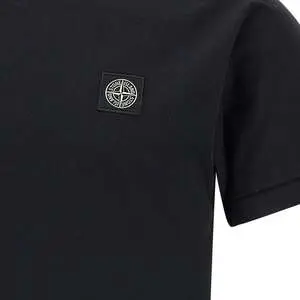 Stone Island Logo Patch Crewneck T-shirt