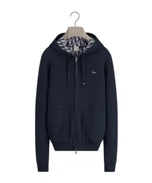 Dior Hooded Sweatshirt With Oblique Jacquard