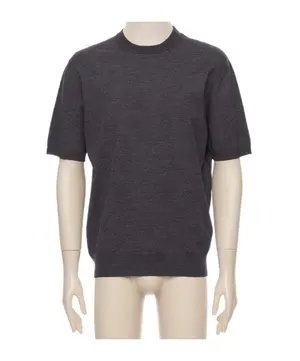 Valentino Garavani Vlogo Signature Short-sleeve Knitted Sweater