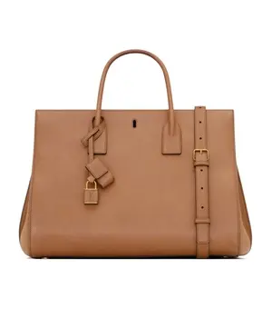 Saint Laurent Sac De Jour Shoulder Bag - Roasted Brown