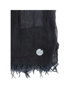 ANN DEMEULEMEESTER Wrinkled Transparent Scarf