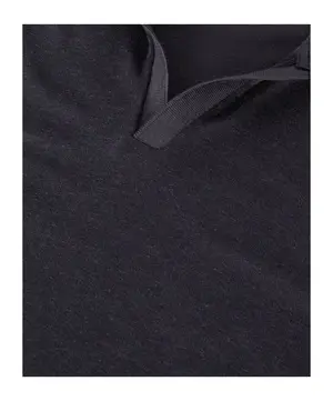 Loro Piana Short-sleeved Polo Shirt - Navy Blue