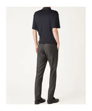 Loro Piana Short-sleeved Polo Shirt - Navy Blue