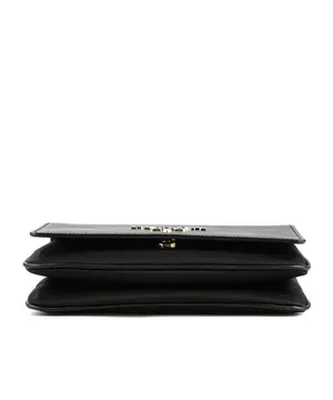 Prada Logo Shoulder Bag With Chain Strap