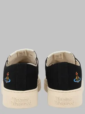 VIVIENNE WESTWOOD Low Top Plimsoll Sneakers - Black