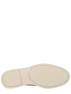 BOSS Suede Mocassino With Logo