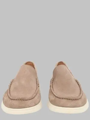 BOSS Suede Mocassino With Logo