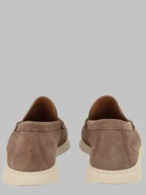 BOSS Suede Mocassino With Logo