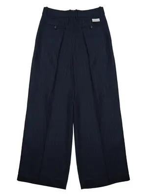 NINE:INTHE:MORNING Nine:in:the:morning Palazzo Pants "sandra" With Pin Stripes