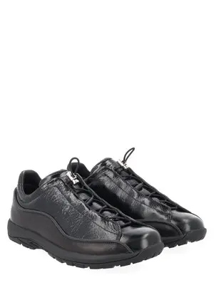 Diemme Licata" Glossed Leather Sneakers