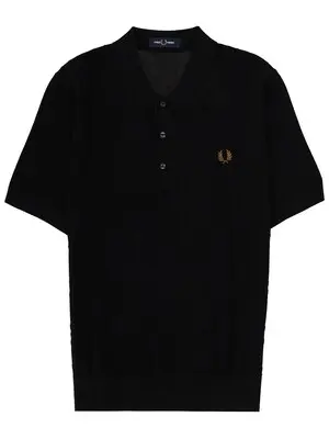 Fred Perry Polo In Maglia Con Logo