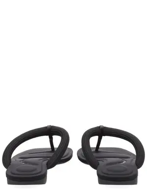 Alexander Wang Jenna Tubular" Thong Sandals - Black